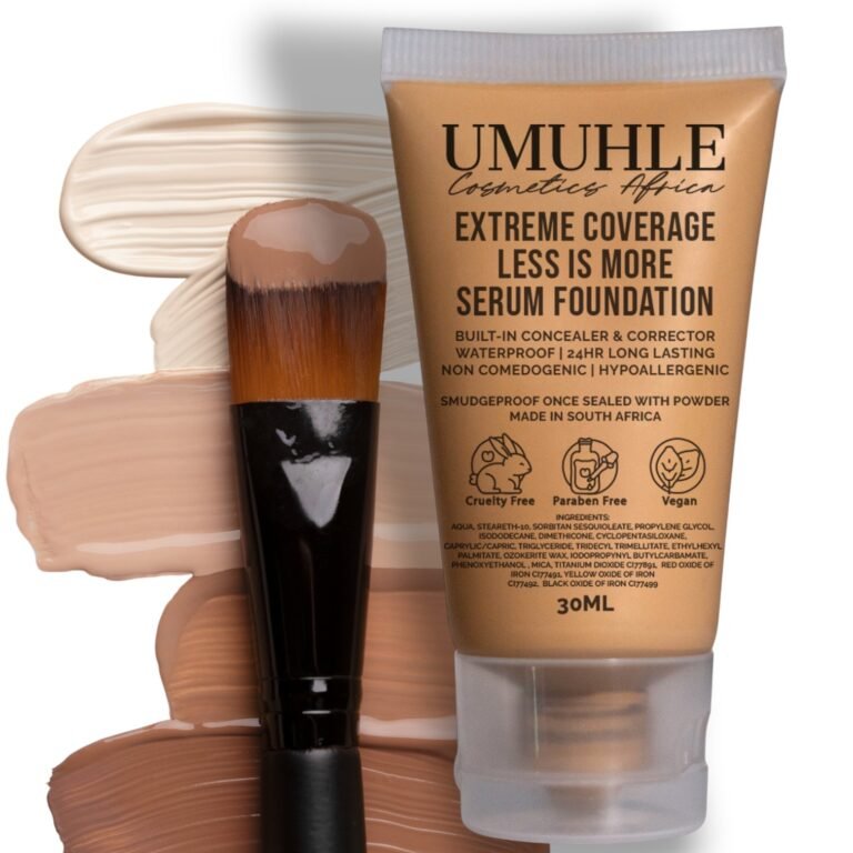 30ml Umuhle 48HR Matte Transfer Proof Foundation - Mooiste Meisie
